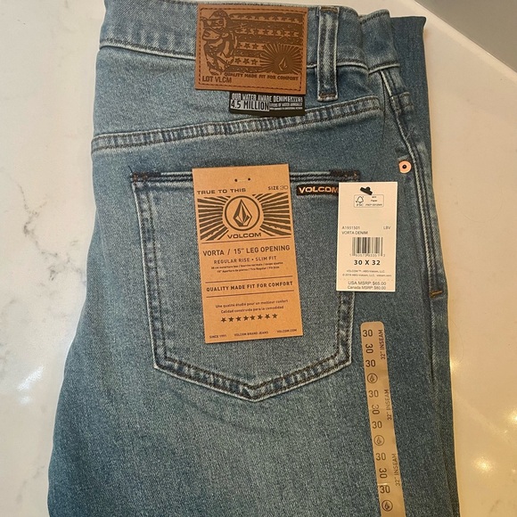 Volcom | Jeans | Nwt Mens Vorta Jeans | Poshmark